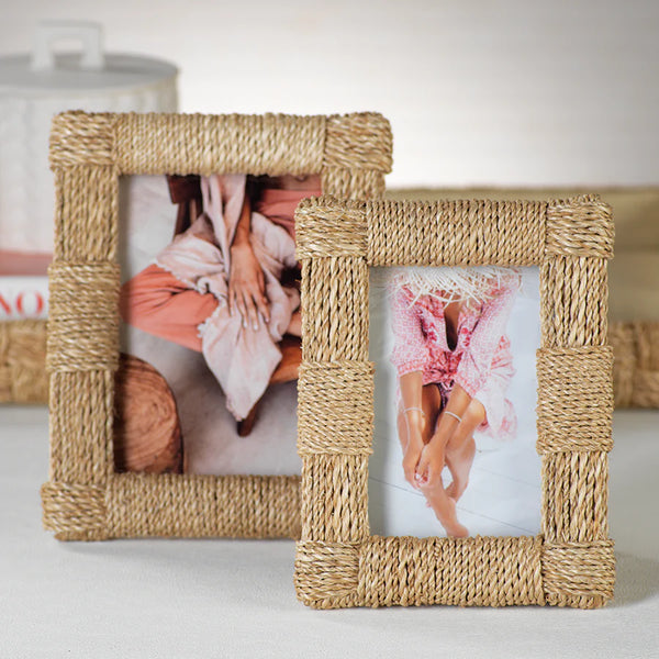 Abaca Rope Photo Frame - Casa Bohème